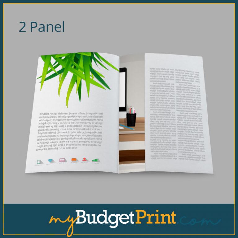 Folded Leaflets A4 (297x420mm extended) | MyBudgetPrint